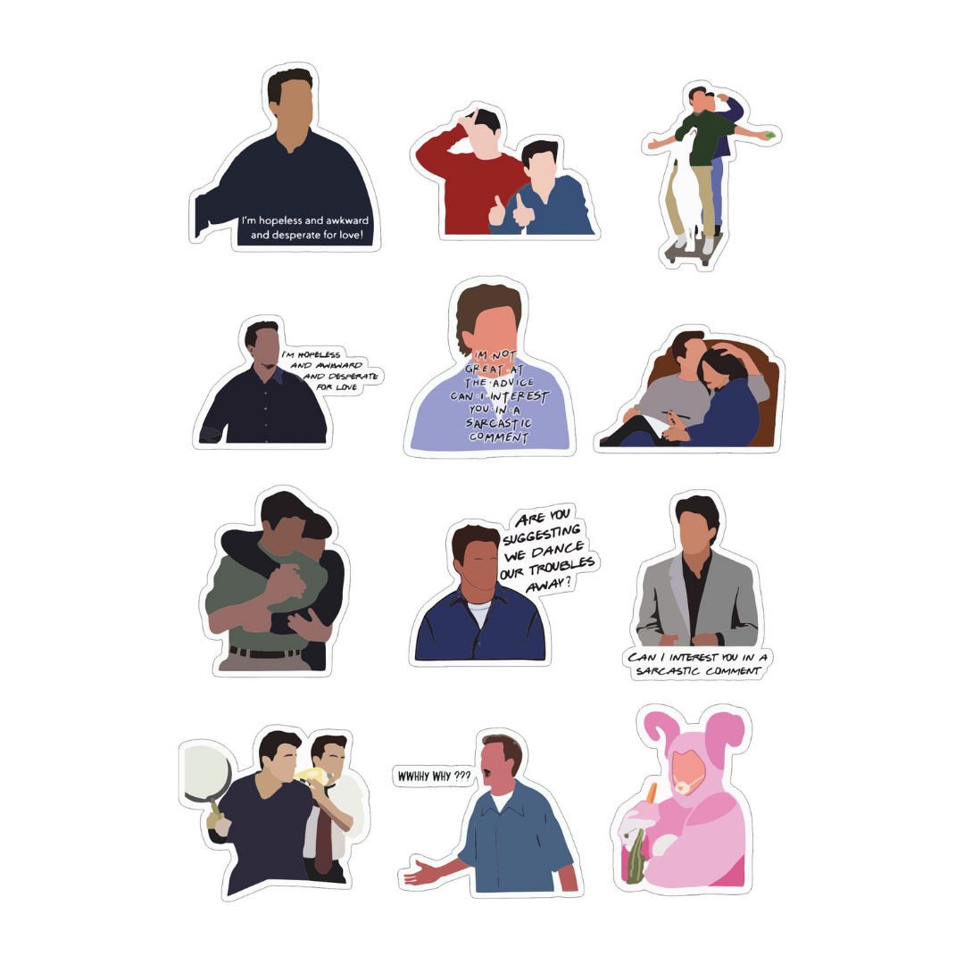 Chandler Sticker Sheet – Perfect Parcel