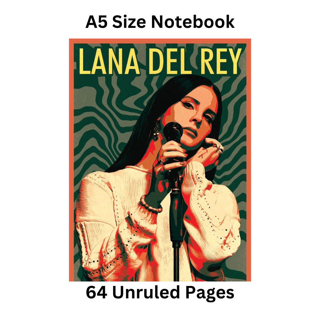 Lana Del Rey Doodle Notebook – Perfect Parcel