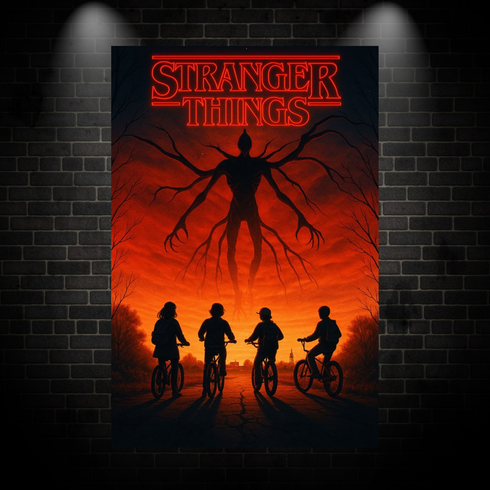 Stranger things mind flayer poster – Perfect Parcel