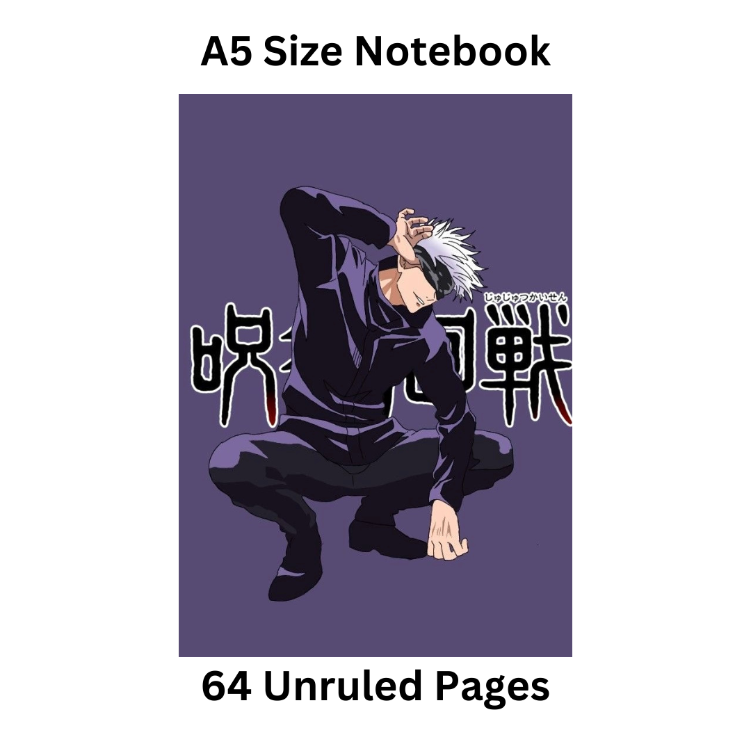 Satoru Gojo Doodle Notebook – Perfect Parcel