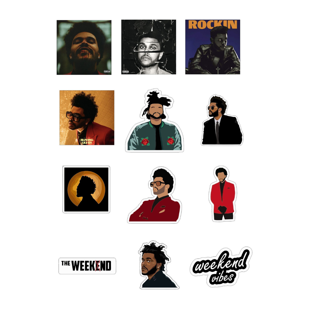 Weeknd Sticker Sheet – Perfect Parcel