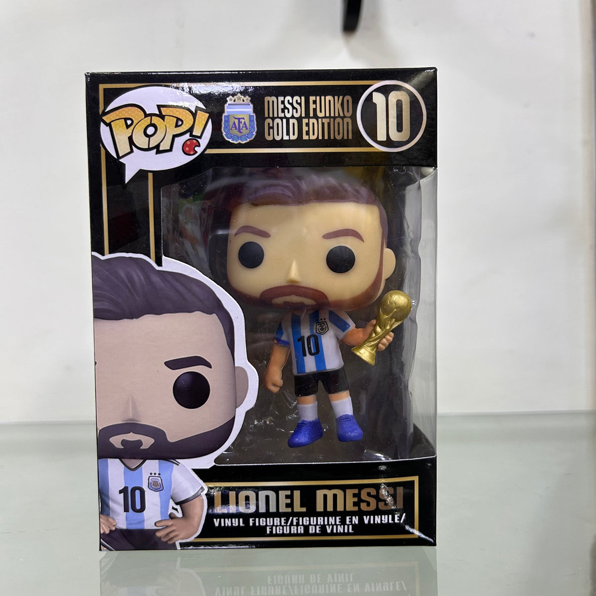Messi Trophy Pop Action Figure – Perfect Parcel